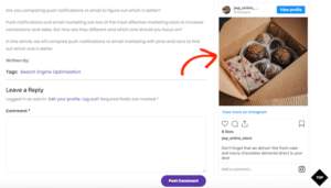 How to Display Instagram Photos in WordPress Sidebar Widget