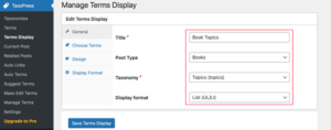 How to Display Custom Taxonomy Terms in WordPress Sidebar Widgets
