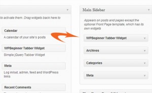 How to Add jQuery Tabber Widget in WordPress