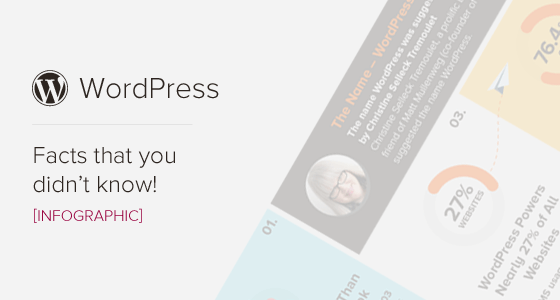 25 Interesting Facts About WordPress (Infographic)