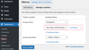 How to Add Conditional Logic to Menus in WordPress
