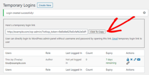How to Create Temporary Login for WordPress (No Passwords)