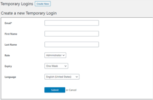 How to Create Temporary Login for WordPress (No Passwords)