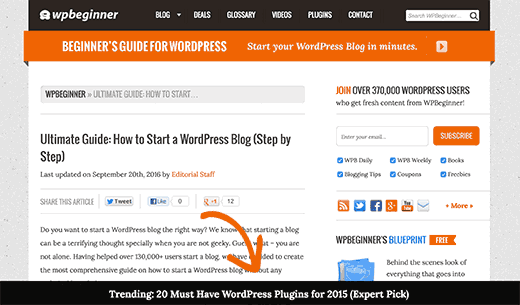 How To Create A Sticky Floating Footer Bar In WordPress