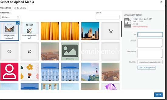 How to Upload PDF Files to Your WordPress Site