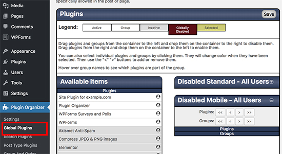 How To Disable Specific Wordpress Plugins For Mobile Users