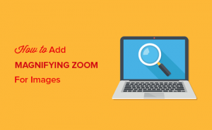 How to Add Magnifying Zoom for Images in WordPress