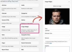 How to Add an Image in WordPress Sidebar Widget