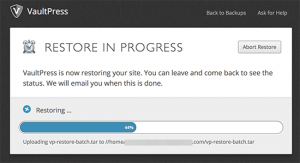 How to Create WordPress Backup Using JetPack (formerly VaultPress)
