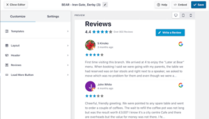 How to Show Your Google, Facebook, and Yelp Reviews in WordPress