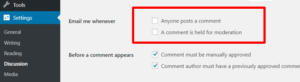 How to Turn Off Comments Notifications in WordPress