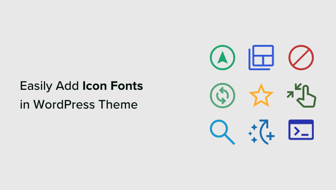 How To Easily Add Icon Fonts In Your WordPress Theme EU Vietnam 