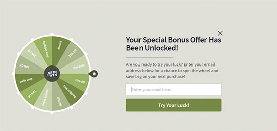 How to Add Spin to Win Optins in WordPress and WooCommerce
