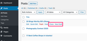 How to Duplicate a WordPress Page or Post with a Single Click