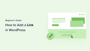 Beginner's Guide on How to Add a Link in WordPress