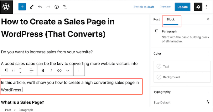 How to Change the Text Color in WordPress (4 Easy Methods)