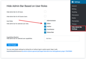 How to Disable WordPress Admin Bar for All Users Except Administrators