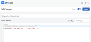 How to Disable WordPress Admin Bar for All Users Except Administrators