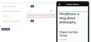 How to Hide a Mobile Menu in WordPress (Beginner's Guide)