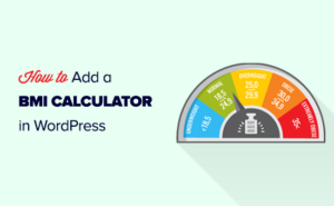 How to Add a BMI Calculator in WordPress (Step by Step)