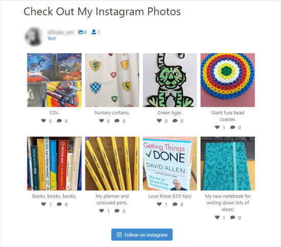 How to Create a Custom Instagram Photo Feed in WordPress (Easy)