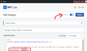 How to Change or Remove 'Howdy Admin' in WordPress (Easy Way)
