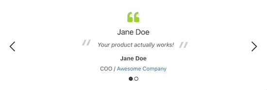 How to Add Rotating Testimonials in WordPress (3 Ways)